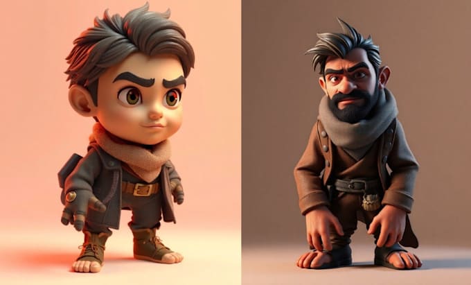 Sculpt 3d toy, 3d model, cartoon character modeling for 3d printing by ...