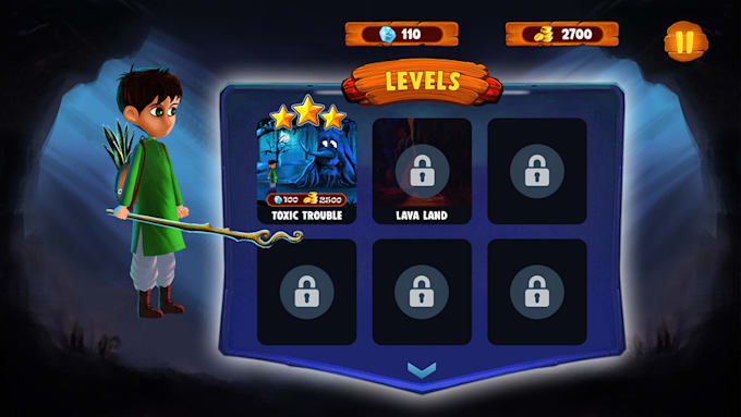 Develop 2d mobile game app development 2d unity game, unity 2d game development by Cafrankak ...