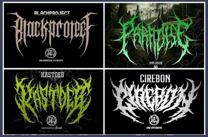 Design your black, slamming, brutal, death metal logo by Vetori3215 ...