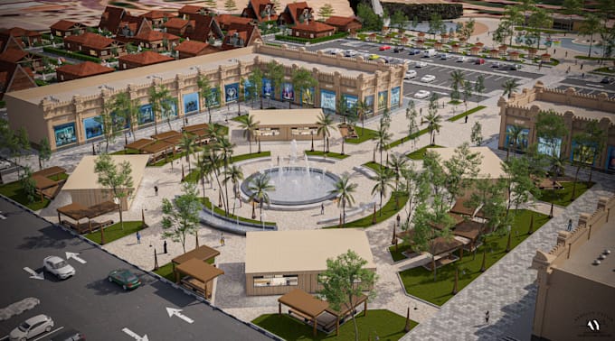 Professional 3d architectural rendering 2d drawings and master plan ...