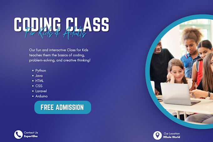 Teach programming and web design in english by Expertsha | Fiverr