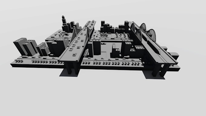 Design 3d printable city by Hamim_3ds | Fiverr