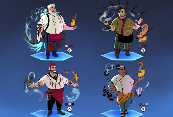 2d game character animation, idle, walk, jump, run, spawn, attack ...