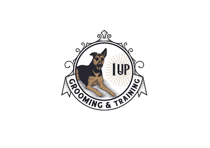 Make talented dog grooming and training logo by Rosee_matthews | Fiverr
