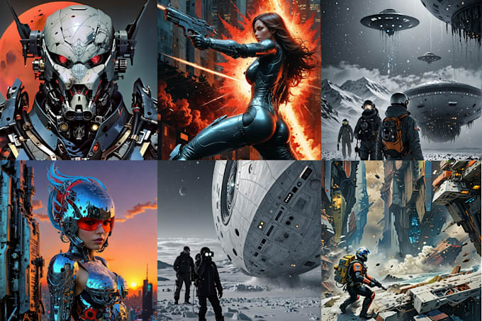 Create a fantasy lanscape using ai stable diffusion, flux by Artspyjake ...