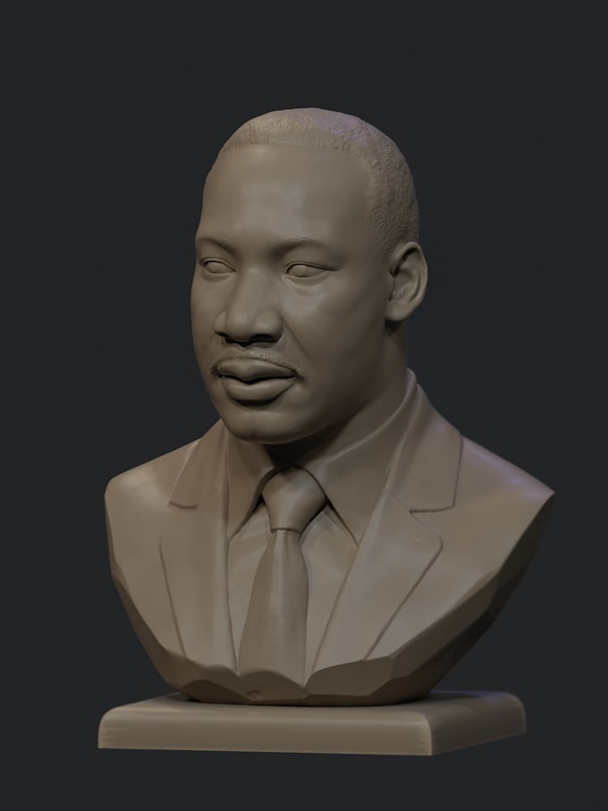 Sculpt 3d head bust ,stl file ,3d head sculpting ,zbrush 3d bust model,3d helmet by Makindeeyy ...