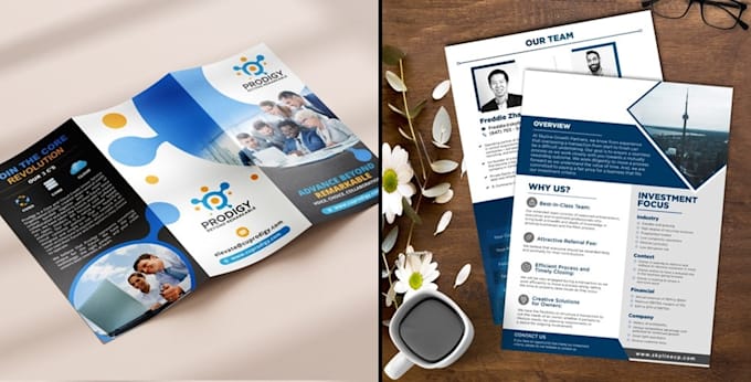 Create a flyer, bifold, trifold, brochure, poster or leaflet by Anna_kerri | Fiverr