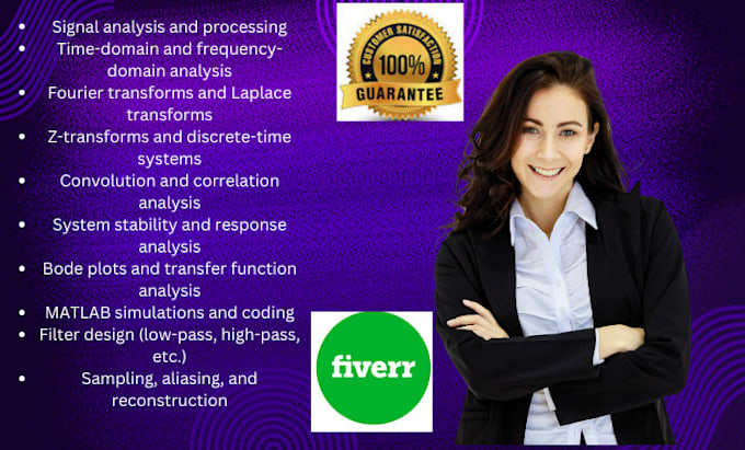 Do signal and system tasks by Faiza_mughel | Fiverr