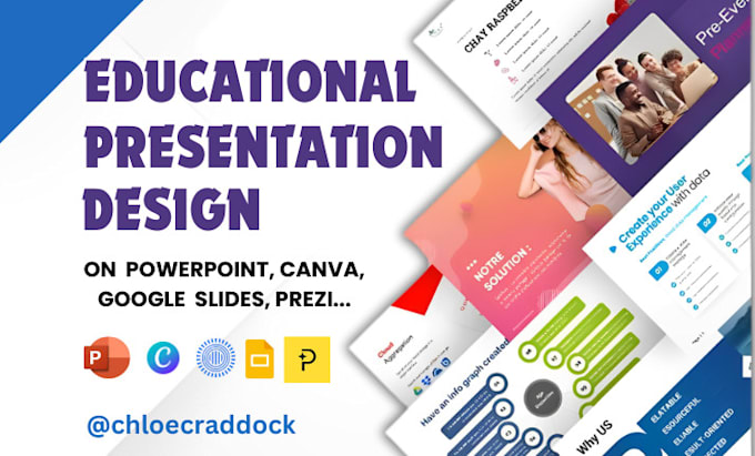Create engaging lesson presentation, educational research powerpoint ...