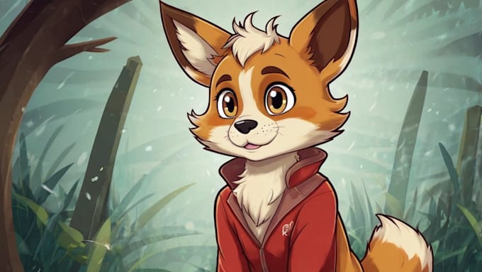 Draw your fursona oc or furry art by Miemubert | Fiverr