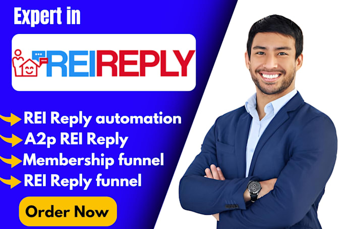 Set up your rei reply membership funnel, a2p rei reply set up, rei ...