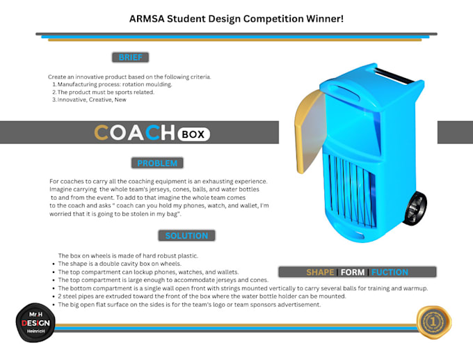 Design rotation moulded products for manufacturing by Heinrich_olwage ...