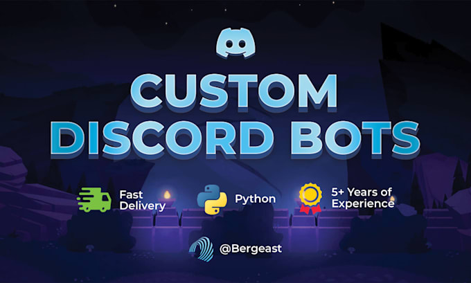 Create a custom discord bot by Bergeast | Fiverr