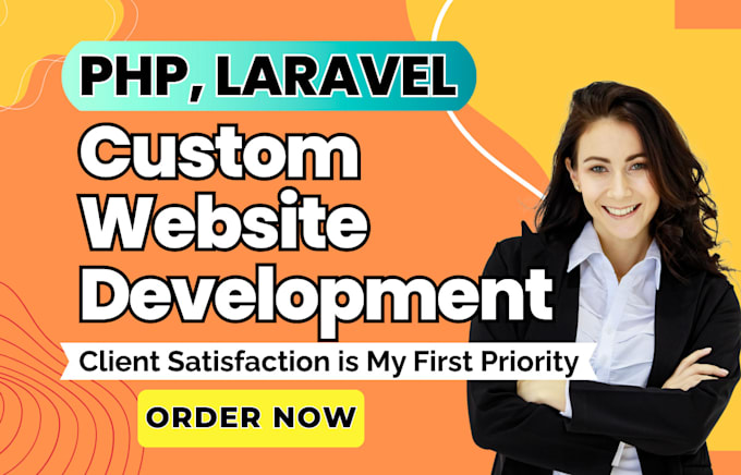 Build custom website full stack web developer cheap php development usa ...