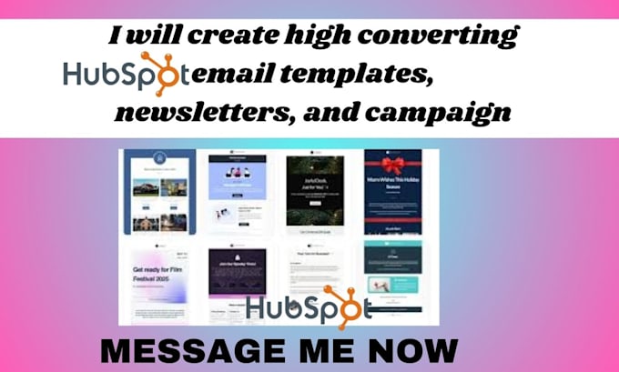 Design engaging hubspot email templates for lead generation and sales ...