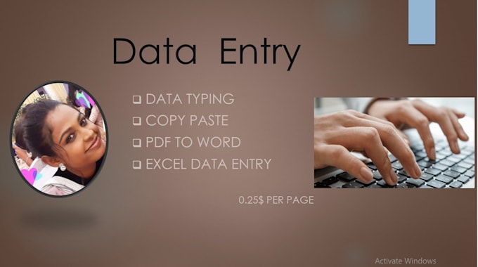 Write type and enter your data according to your preference by Dimagi_p ...