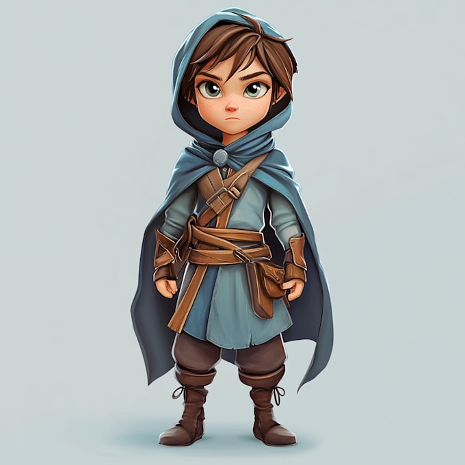 Draw 2d game characters and game assets by Thornewhisper | Fiverr