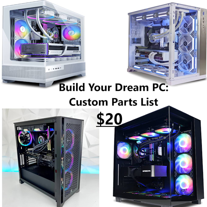 Create a pc part list and buying guide, tailored to your needs and ...