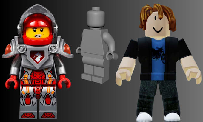Create custom 3d lego model design animation lego minifigure 3d ...