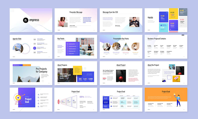 Create professional powerpoint presentations and pitch decks by Pixelb_design | Fiverr