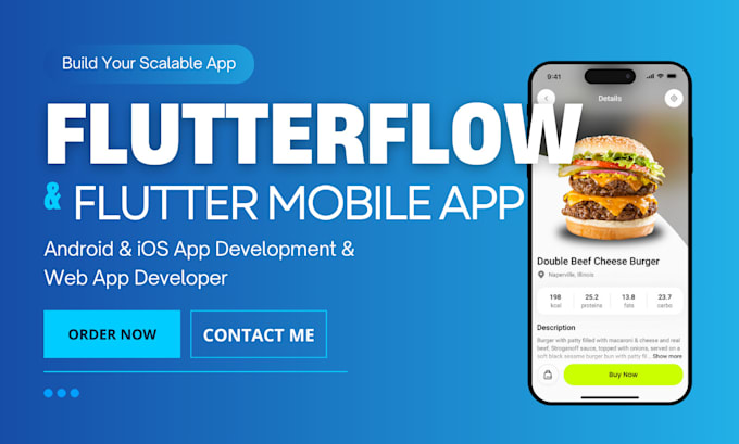 Create Flutterflow Flutter Android Ios Mobile App Developer Flutter 1058