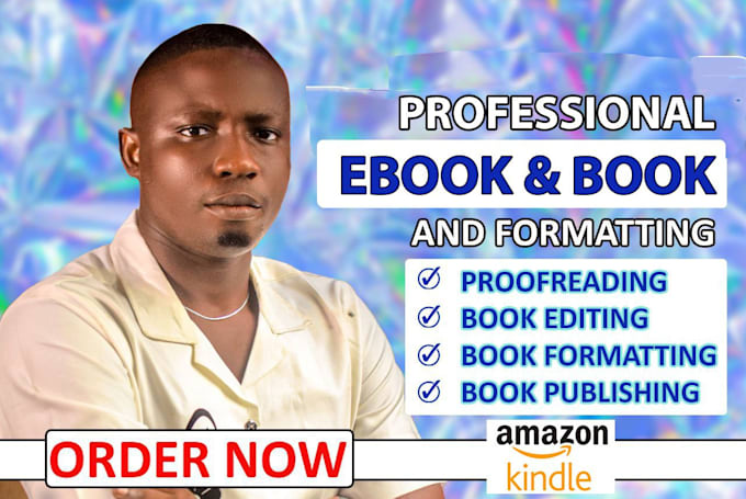 Be developmental book editor, book formatting, book layout design ...