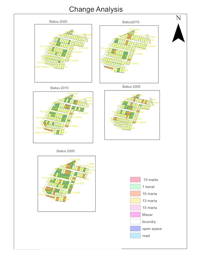 Create gis map, geospatial analysis, imagery analysis by Muzakir_malik | Fiverr