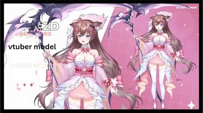 Design and rig live2d vtuber mode, 2d rigging, pfp design, pngtuber, 2d avatar by Biketuber | Fiverr