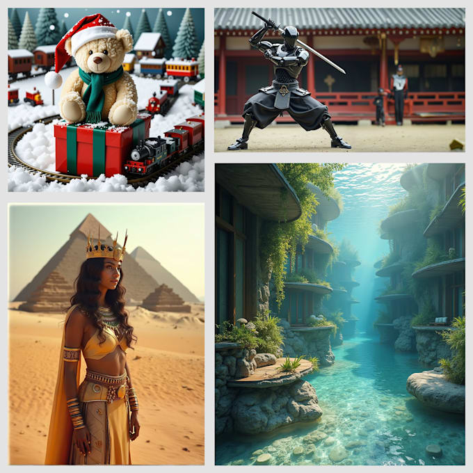 Create custom ai generated art for you by Sanrobins | Fiverr