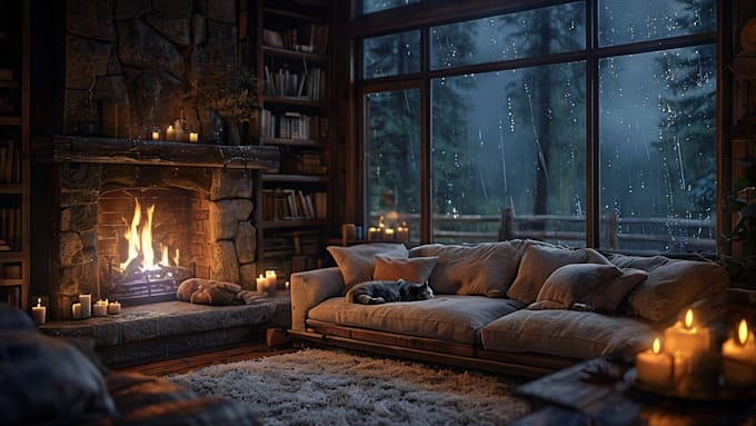 Cozy ai generated interior designs by Gargaron1967 | Fiverr