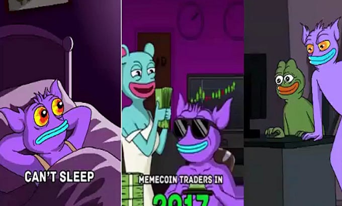 Crypto meme video meme coin art meme art meme coin video funny memes ...