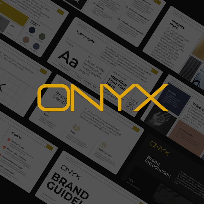 Design a complete brand identity with logo, color palette, and ...