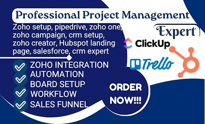 Expert Crm Setup With Zoho One Pipedrive Zoho Campaign And Zoho Creator By Roffytec Expert