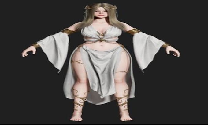 Create 3dmodel game character model, xgen, realistic human model by Ridleeyart | Fiverr