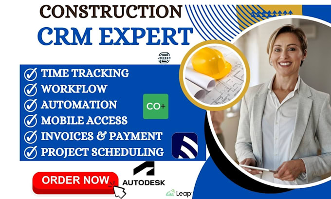 Setup leap coconstruct fieldwire autodesk procore fieldpulse construction crm by Crestsolution ...