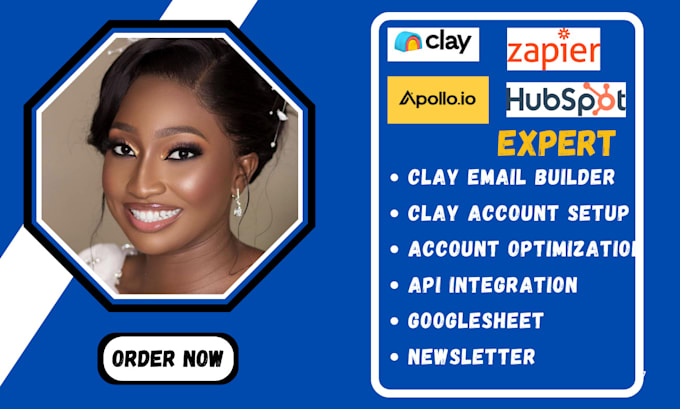 Setup Workflow Clay Com Hubspot Apollo Io Expert Zapier Makecom Api Automation By Joy Annabel