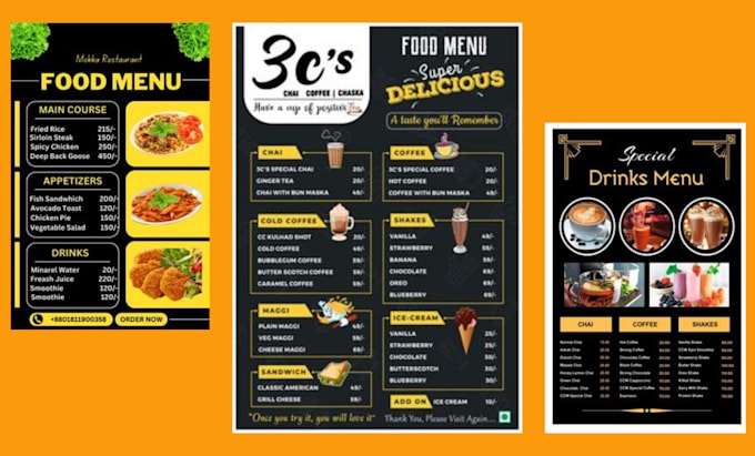 Design catering service menu hotels and resorts menu spa menu price ...