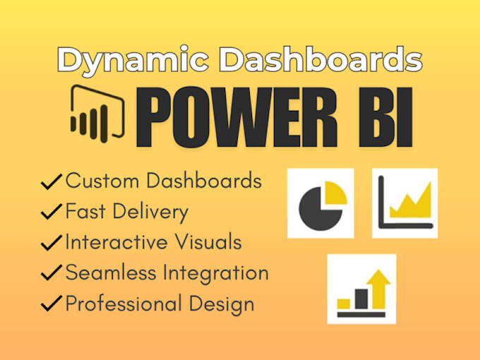 Create dynamic power bi dashboards tailored for you by Marimarhaldos | Fiverr