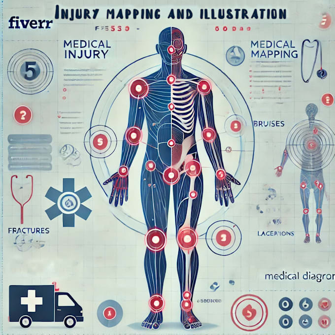 Visualize and summarize injuries from medical records by Arqam_aijaz ...