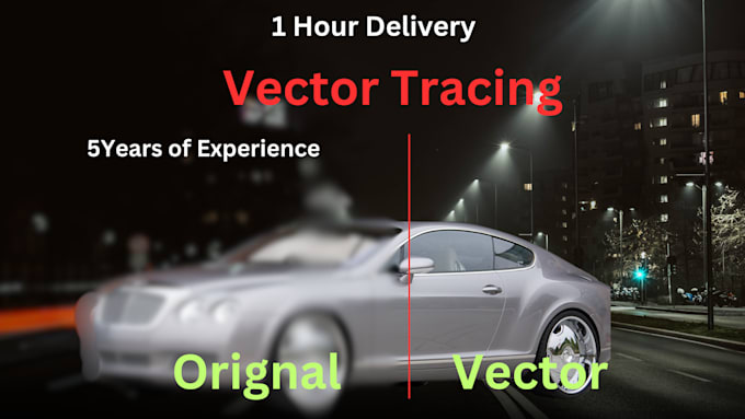Do vector tracing, convert image to vector file, embroidery digitizing in 1 hour by Lucas049 ...
