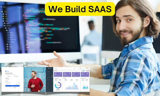 Do custom software development saas web application with ai by Atifelx | Fiverr