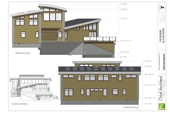 Draw stamp siteplan garage structural basement hvac mep elevation adu ...