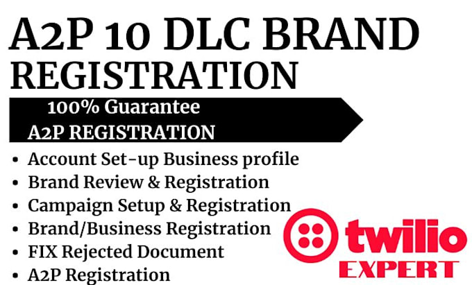 Do a2p 10dlc verification, registration, gohighlevel a2p and twilio a2p ...