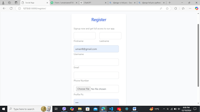 Create a custom django backend for your web application by ... Create a custom django backend for your web application by ...
