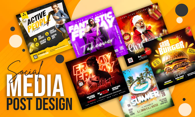 Design eye catching social media posts for your brand by Sandakelumlk ...