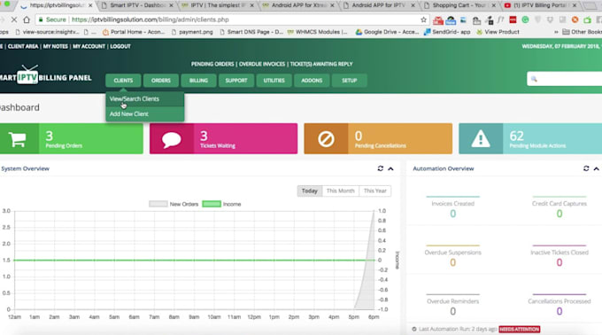 Automate iptv site with nxt xtream ui, xui one, whmcs, iptv panel server by Hassanazx | Fiverr