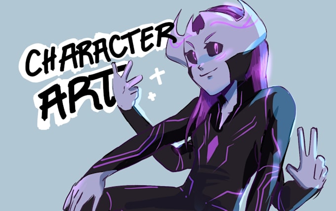 Draw your character for 20 by Kwisp_y | Fiverr