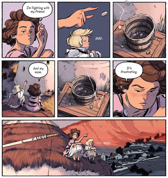 Draw your comic strip custom cartoon comic panel by Rufainaasir | Fiverr