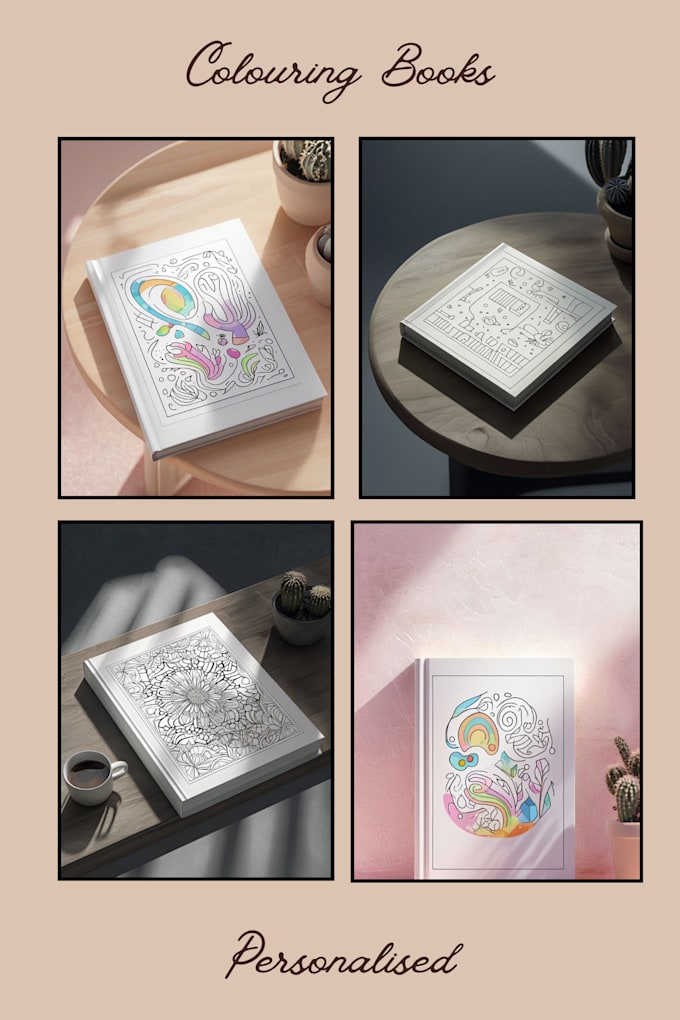 Create your own personal colouring book by Laurencom | Fiverr