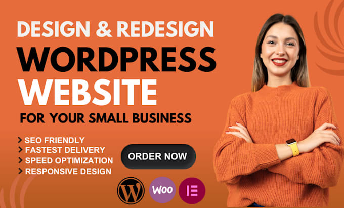 Wordpress website development, design or redesign wordpress landing page by Fazila3v | Fiverr